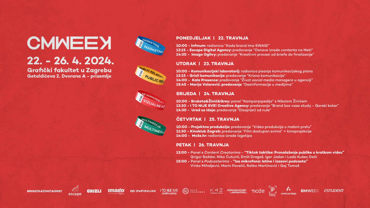 CM WEEK: prilika da razviješ svoje kreativne vještine | Grafički ...